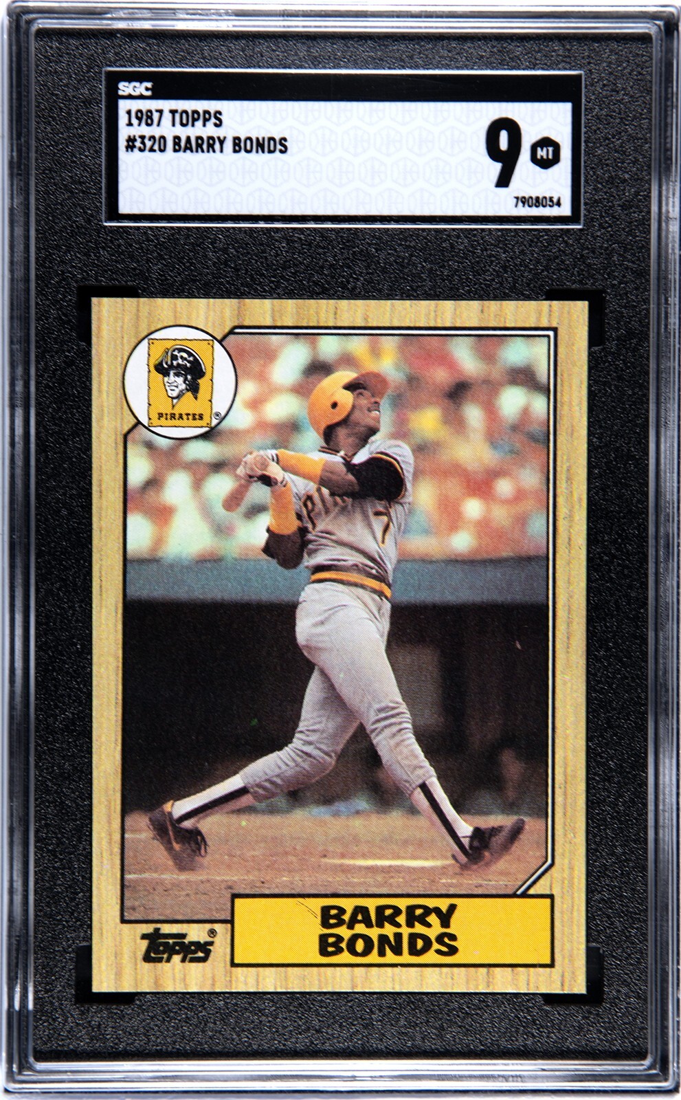 1987 Topps Barry Bonds #320 Rookie RC SGC 9 Pirates 🔥🔥 | eBay