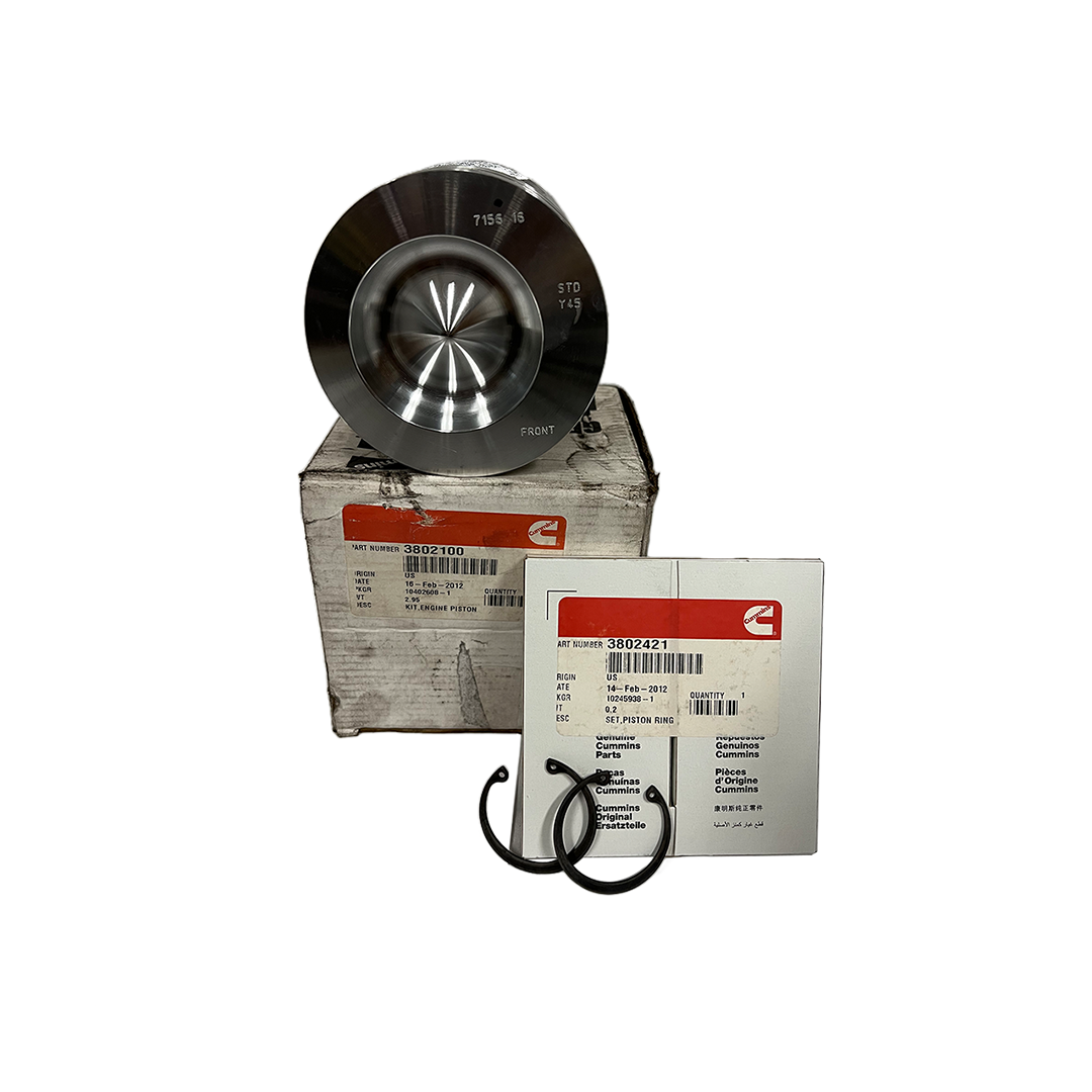 Cummins 3802100 piston kit (no pin) 3907156 piston | eBay