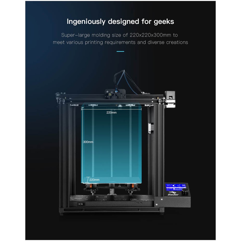 3D Drucker for Creality Ender-5 Pro DIY Kit FDM Silent 3D Drucker 3D ...