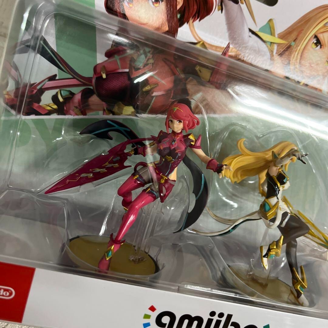 Nintendo amiibo Double Pyra Mythra Super Smash Bros Homura Hikari | eBay