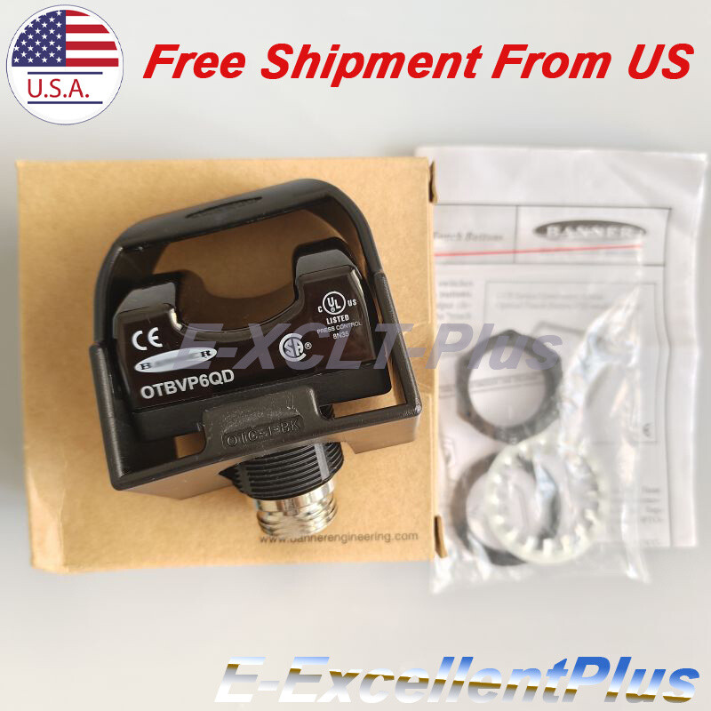 Opto-Touch Button Sensor Switch & Cover For Banner Engineering OTBVP6QD ...