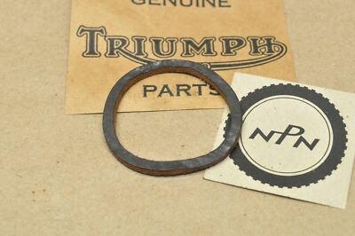 OEM NOS Triumph 3T 5T 6T TR5 TR6 T100 T110 T120 Oil Filler Cap Leather ...