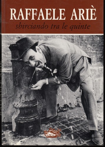 Raffaele Ariè Sbirciando tra le quinte Azzali 1990 lunghissima dedica ...