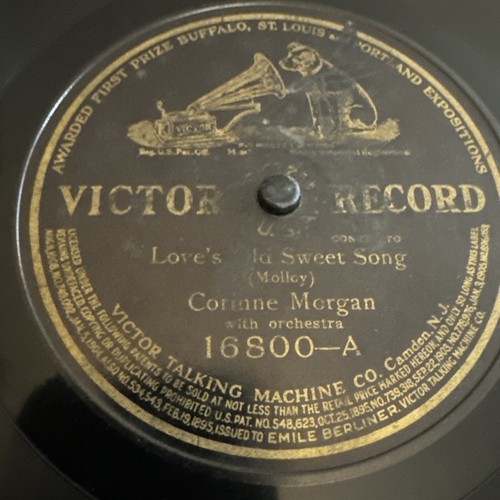 Victor 78 RPM Corinne Morgan / Arthur Pryor - Love’s Old Sweet Song ...