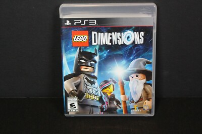 LEGO Dimensions Playstation 3 PS3 Complete Game with Manual *Game CD ...