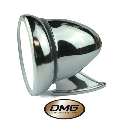 Chrome Bullet Racing Wing Door Mirror GAM105 - MG,Triumph,Ford,Porsche ...