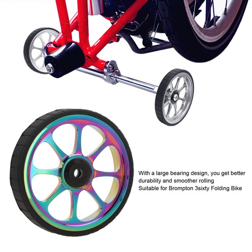 Aluminum Alloy Folding Bike Easy Wheel 82mm Widened Bearing Easy Wheel ...