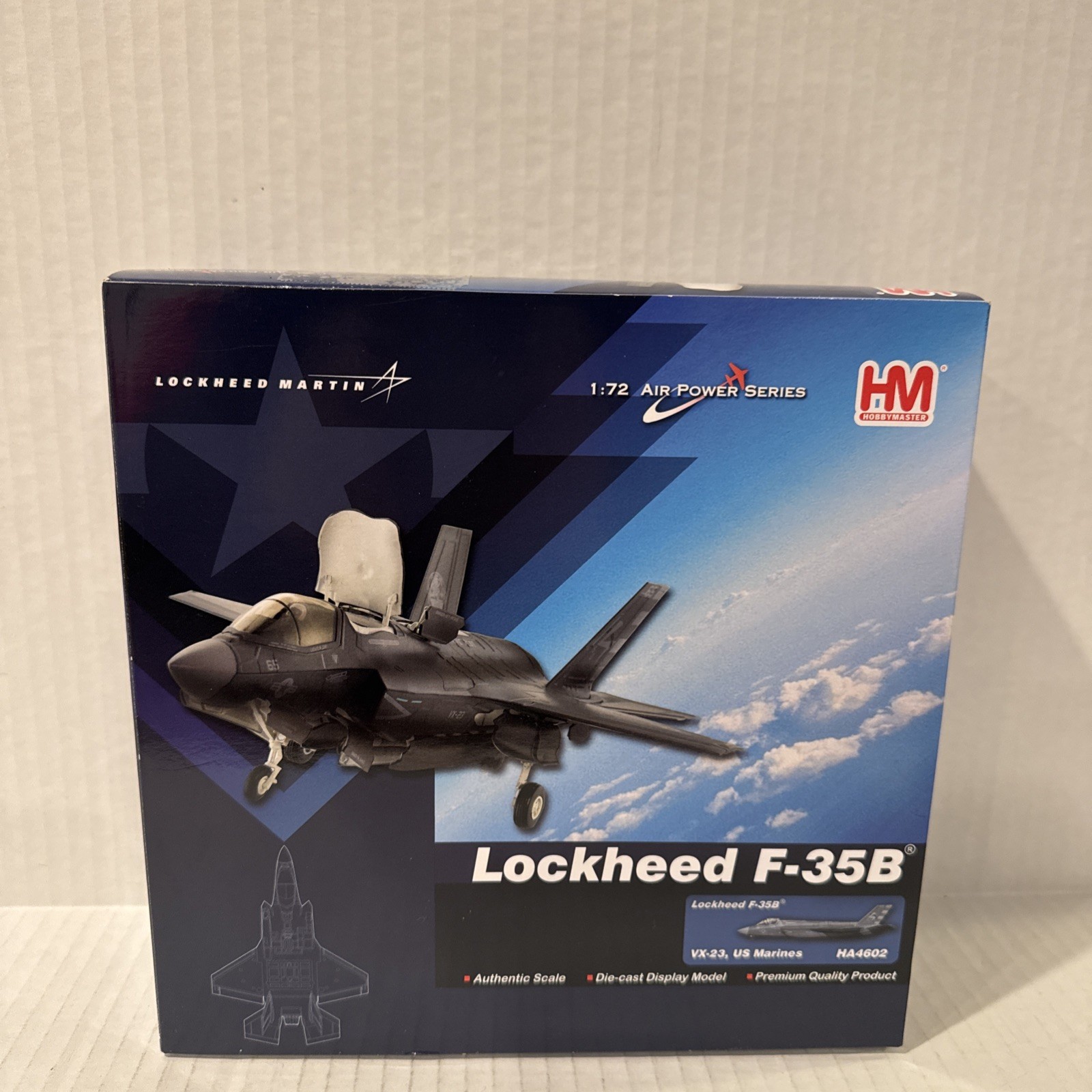 Hobby Master 1:72 F-35B Lightning II USMC VMFA-225 Vikings CE225 Beast ...