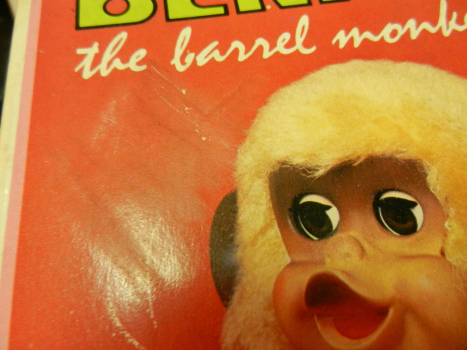 Vtg Alps Bongo Benny The Barrel Monkey Toy #032~"BOX ONLY"~Japan~ Good ...