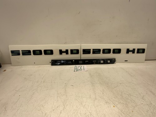 GM 20-22 Chevrolet Body Silverado 2500 HD Black Emblem Kit 84806915 OEM ...