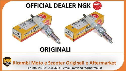 KIT 2 CANDELE NGK CPR8EA-9 CANDELA HONDA XL V TRANSALP 700 2008 - 2013 ...