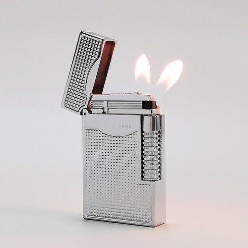 DP Le Grand Double Flame Metal Lighter Ping Sound For Smoking Cigarette ...