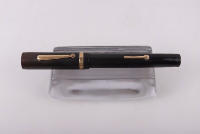 Large Nupoint Black HR Flattop Fountain Pen | eBay