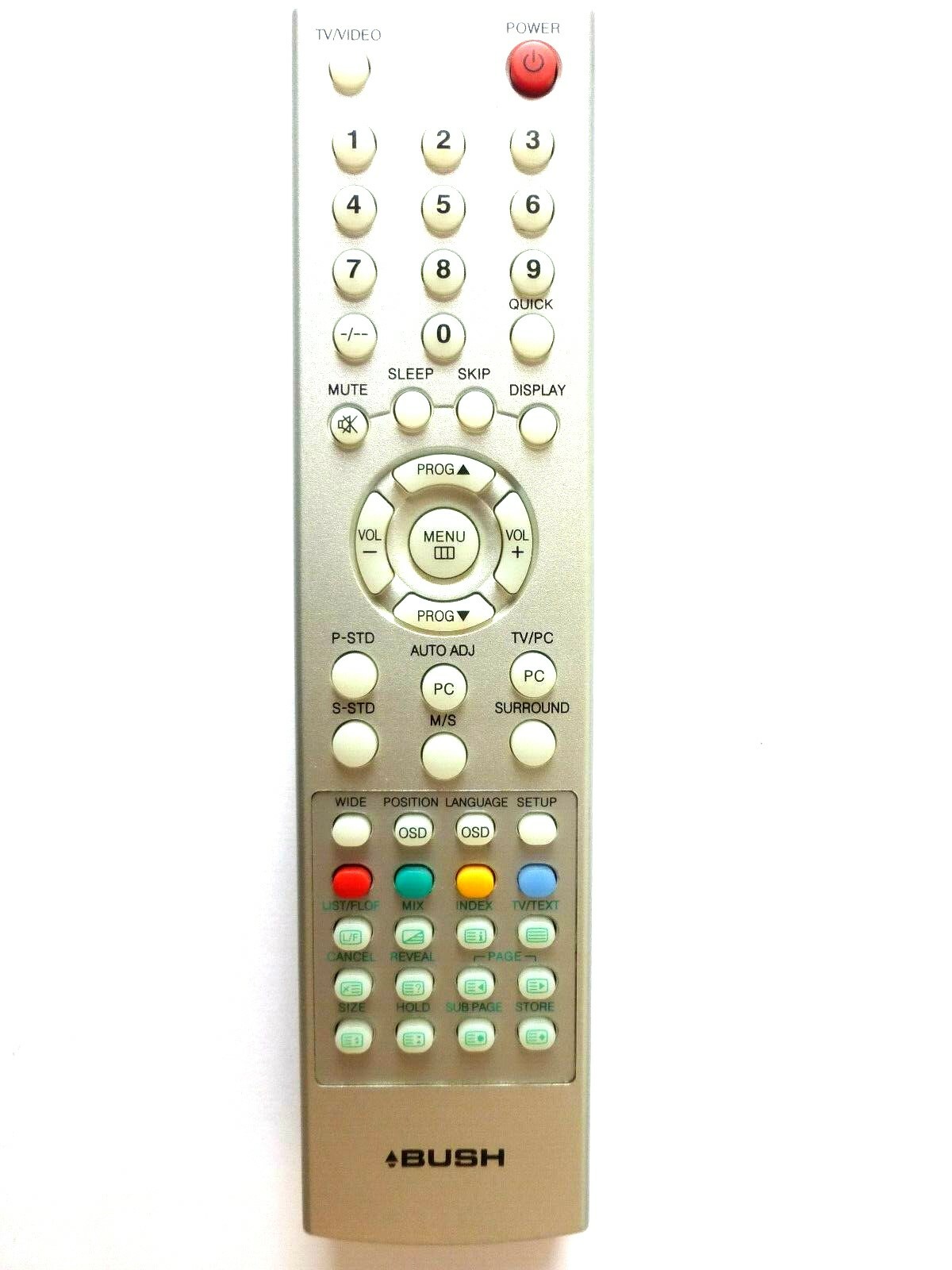 BUSH TV REMOTE CONTROL RR3600B | eBay UK