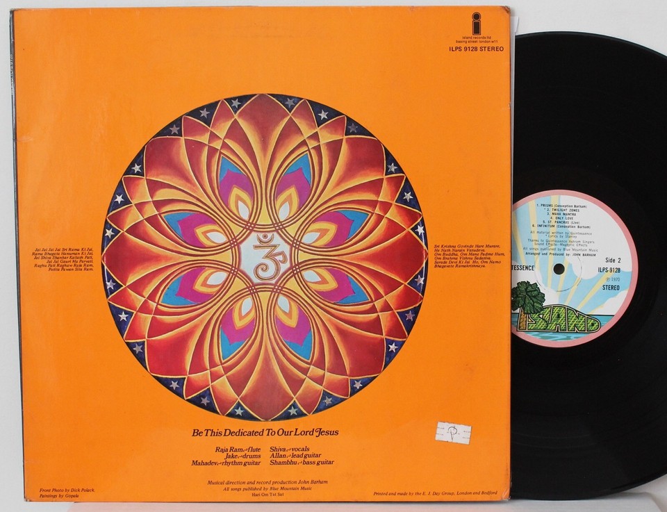 QUINTESSENCE self titled LP (Island ILPS 9128, UK Press) VG+ Psych Prog ...