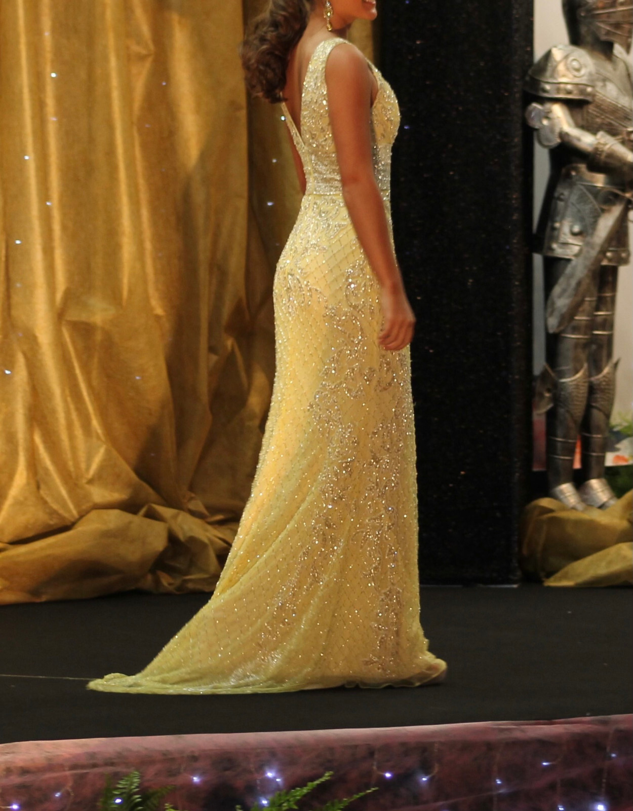 Yellow Sherri Hill Prom/Pageant gown - Gem
