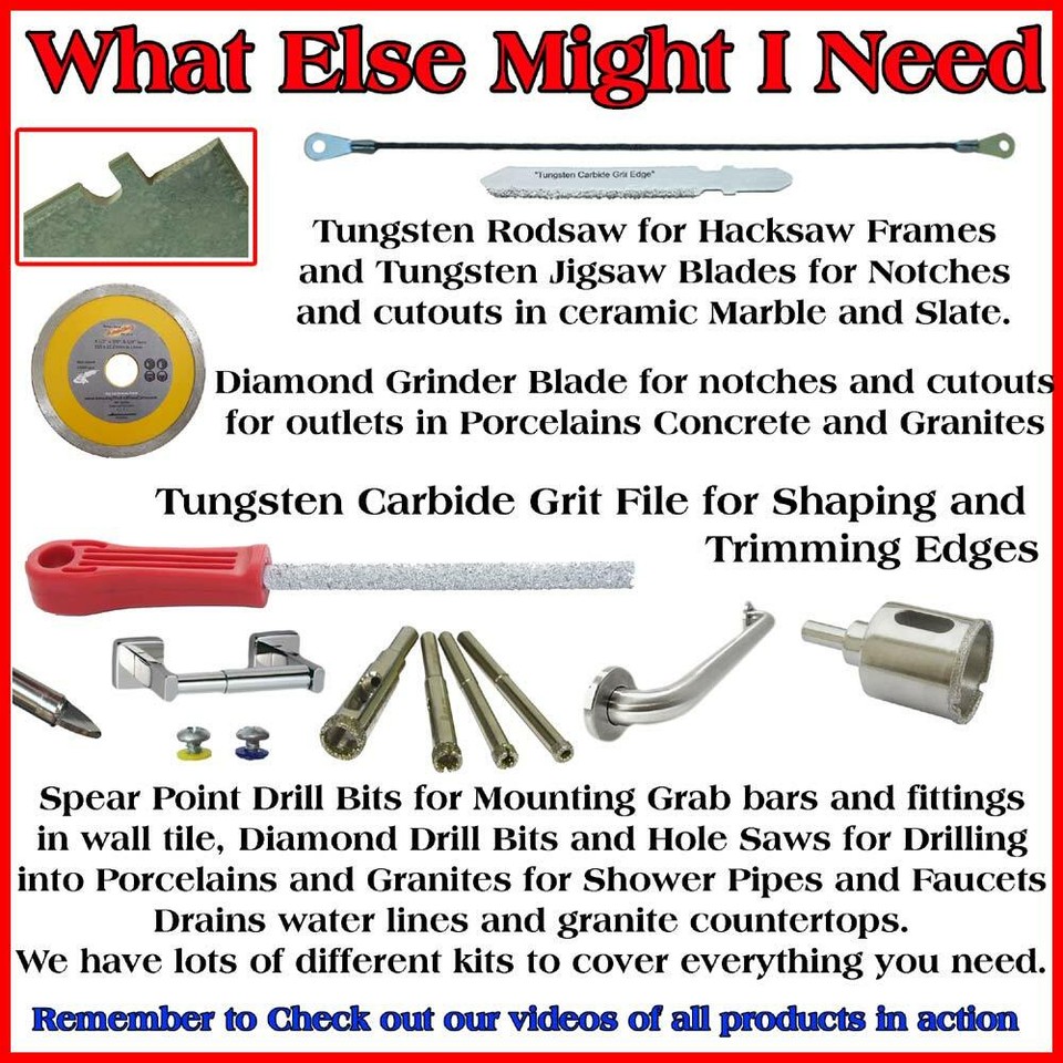 Replacement Cutting Wheel Kit for The Amazing Tile & Glass Cutter ...