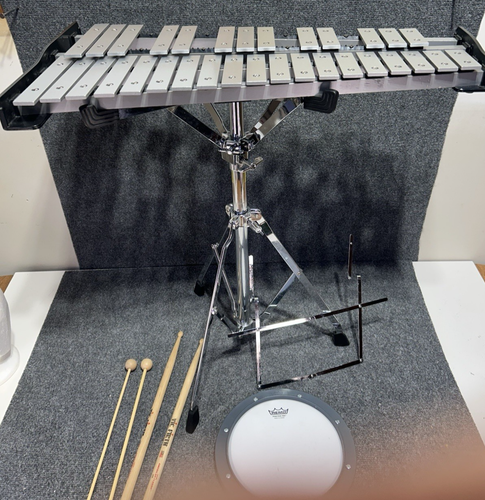 Yamaha SPK-275 Xylophone Back Pack Case, Mallets, Stand & Practice Pad ...