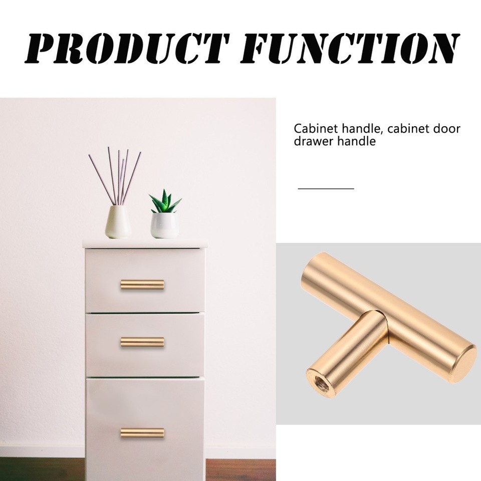 5 Pcs Kitchen Cupboard Handles Wardrobe Door Cabinet Pull Furniture ...