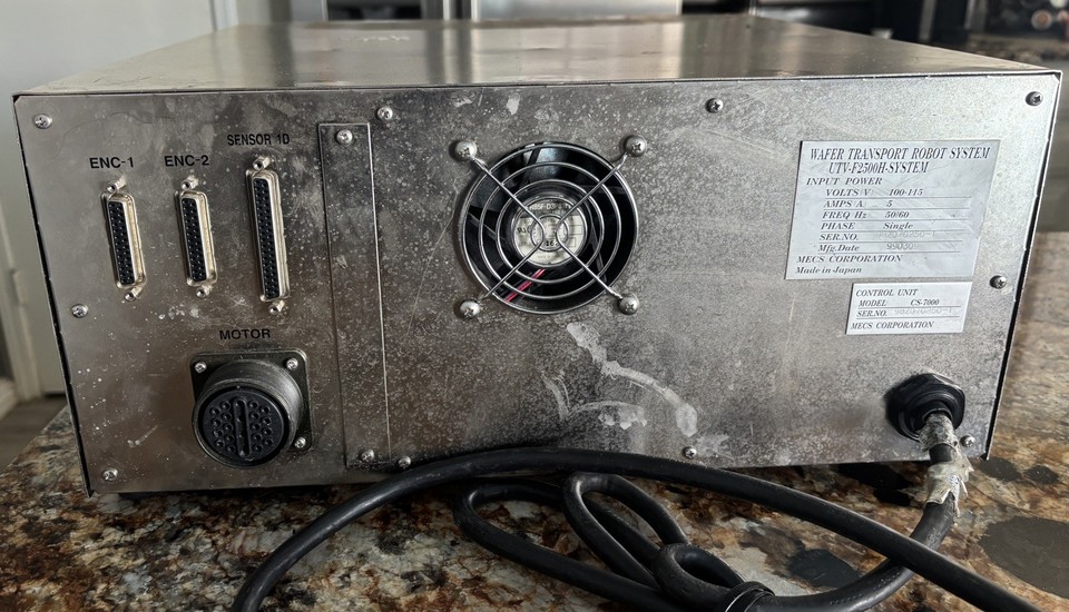 MECS UTV-2500H-SYSTEM Wafer Transport Robot System Controller CS-7000 Used | eBay