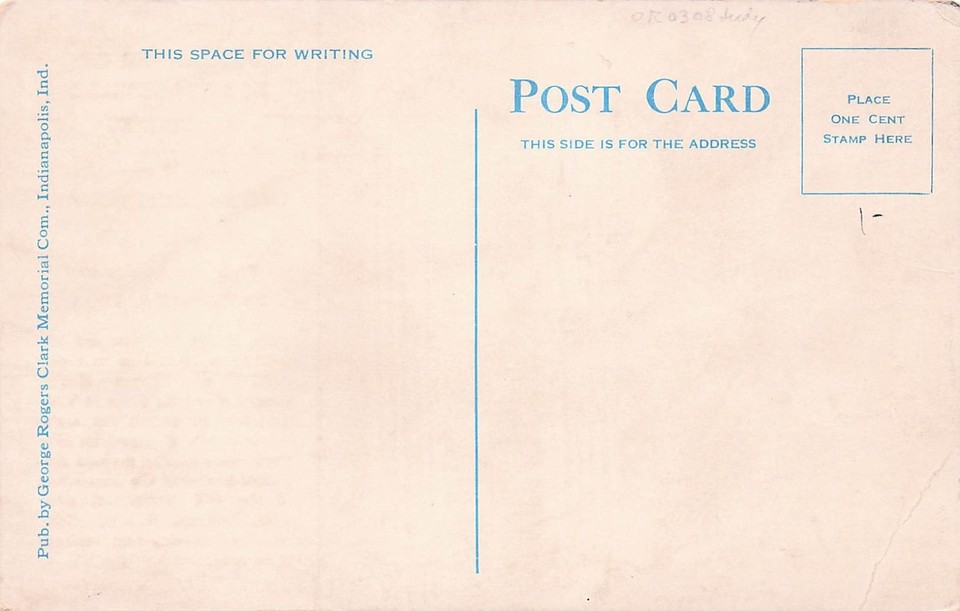 Vincennes IN Indiana Surrender of Fort Sackville Military Army Vtg ...