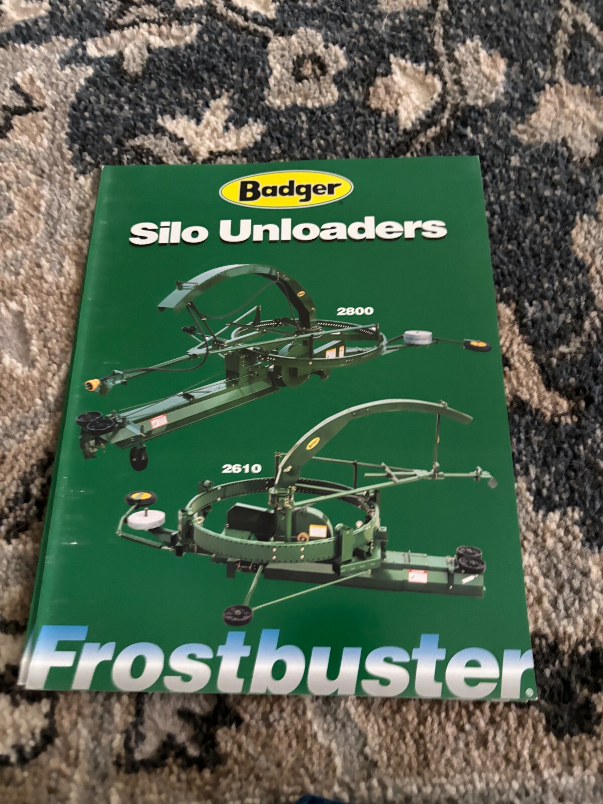 Badger 2800 2610 Silo Unloaders Brochure FCCA24 | eBay