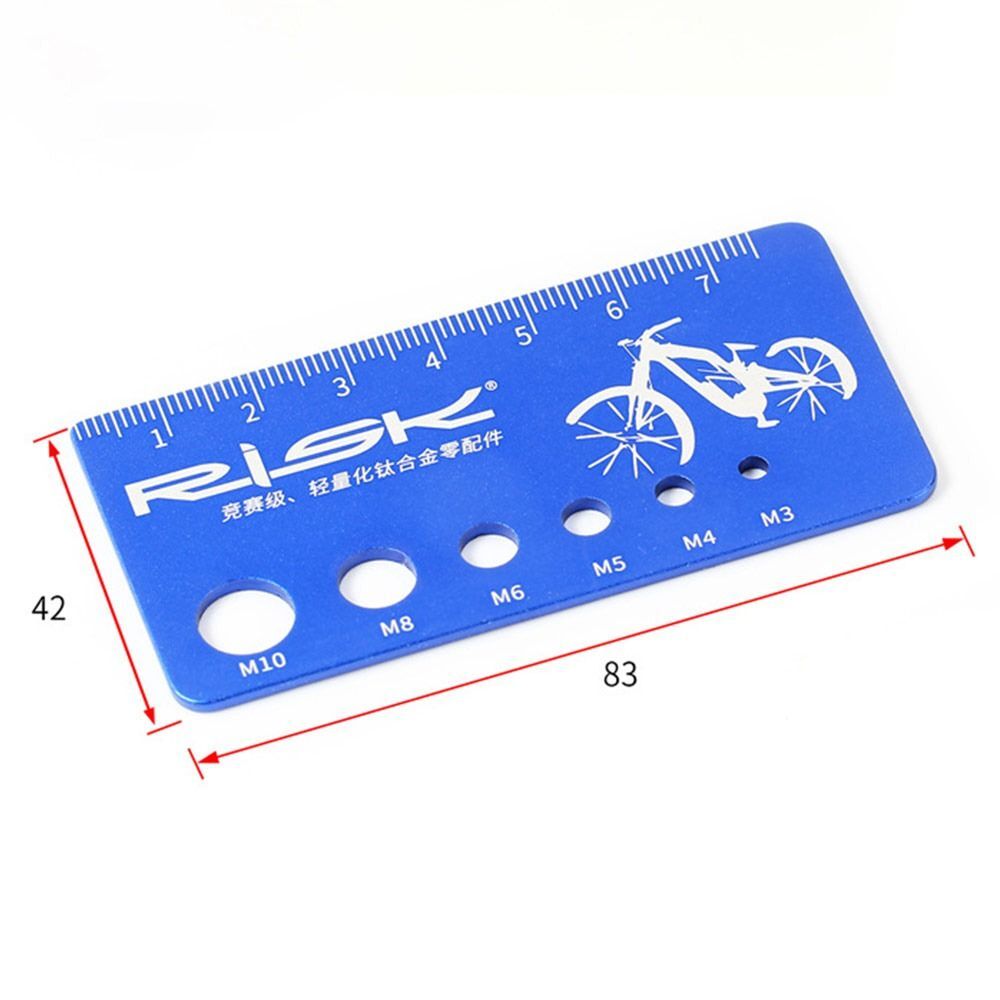 Screws Bike Screw Bolt Measuring Ruler Gauge Screw Nut Thread ...