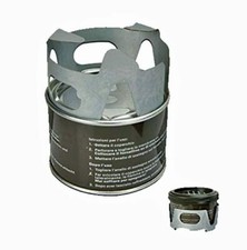 Portable Pocket Solid Fuel Stove Foldable Backpacking Emergency Camping ...