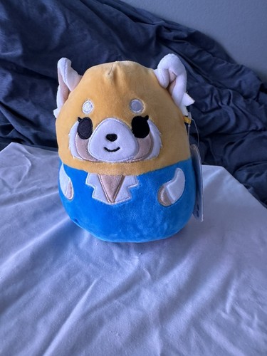 Squishmallows Sanrio AGGRETSUKO CALM FACE FOX 7” Soft Plush Stuffed Toy ...