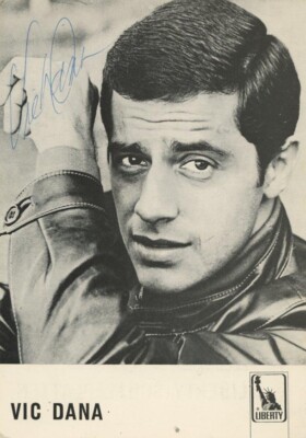 Vic Dana- Signed Photograph (Singer) | eBay
