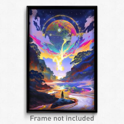 Movie Art Poster - Droopy Strait (Psychedelic Trippy Retro Cartoon Film ...