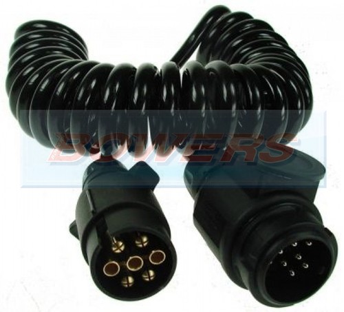 12N 7 PIN TO 13 PIN PLUG TRAILER LIGHTING CONVERSION ADAPTOR ADAPTER ...