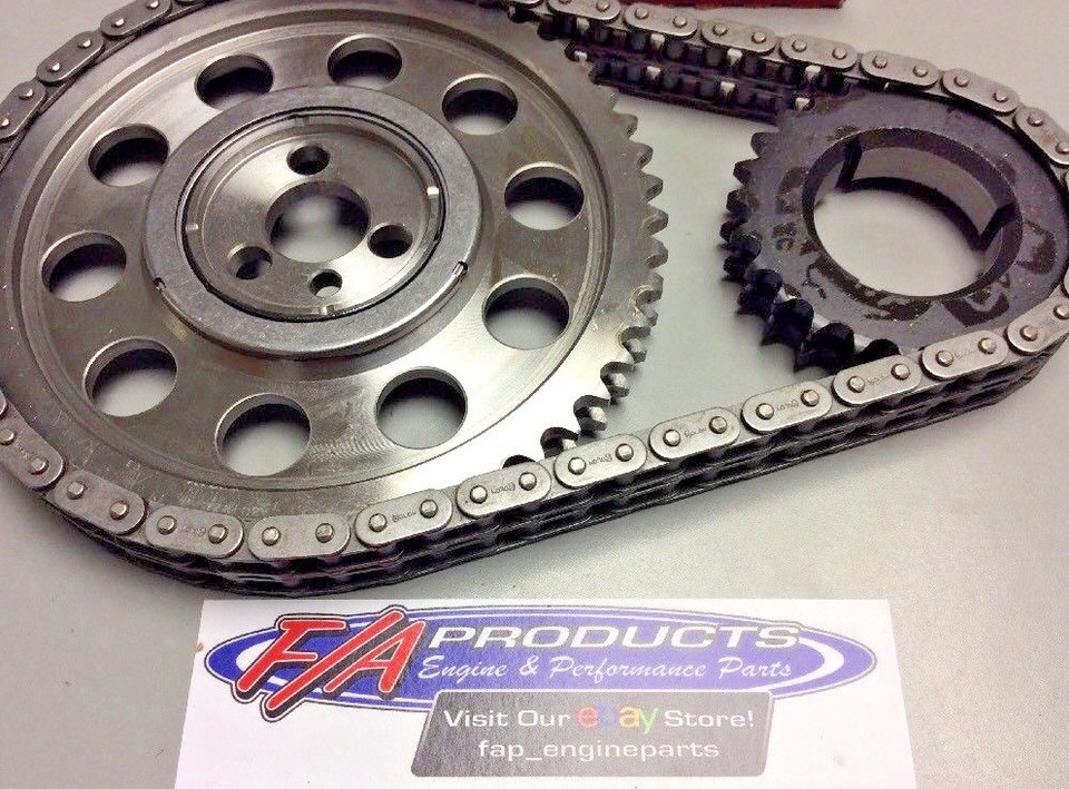 Big Block Chevy 454 Billet .250" Roller Timing Set With Bearing S.A ...