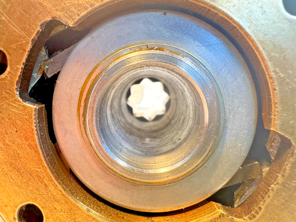 Chromed Brass Barient 10 Sailboat Winch Single Speed - Excellent LIKE ...