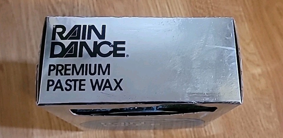 Vintage Original Rain Dance Premium Paste Car Wax 14 oz Can Factory ...