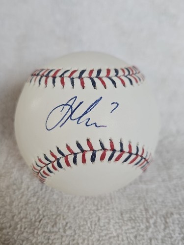 Joe Mauer Signed ASG Logo 2014 Baseball MLB GTP RARE Minnesota Twins ...
