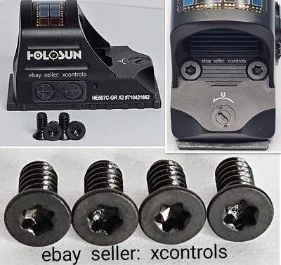 Holosun 407C / 507C / 508T TORX Mounting Screws / Custom Made | eBay
