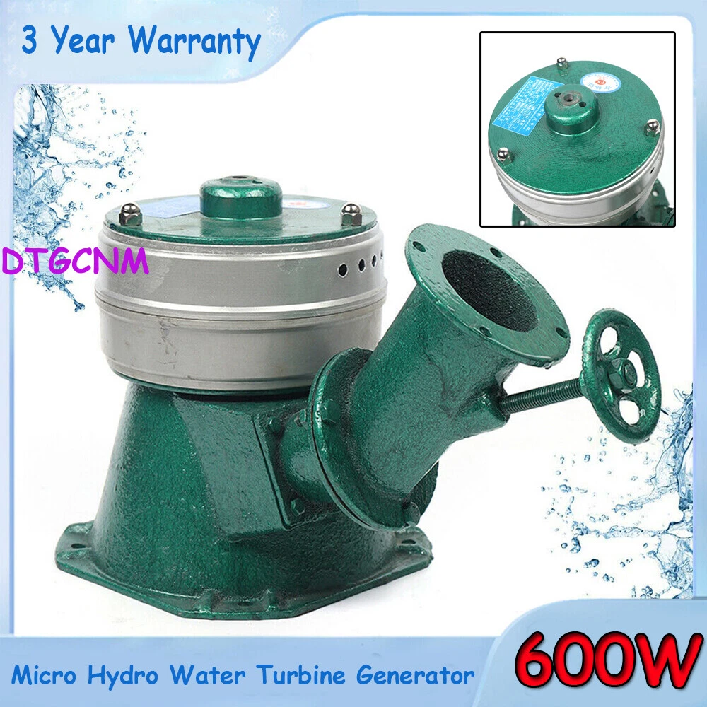 Hydro Water Turbine Micro 110V 500W Hydro Generator