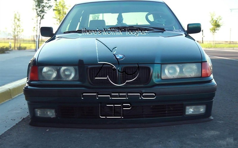 BMW 3-Series E46 Compact Coupe Cabrio Sedan Touring Spoiler Rubber Chin ...