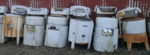 Collection Of 29 Antique Wringer Washing Machines Vintage Ringer Washer ...