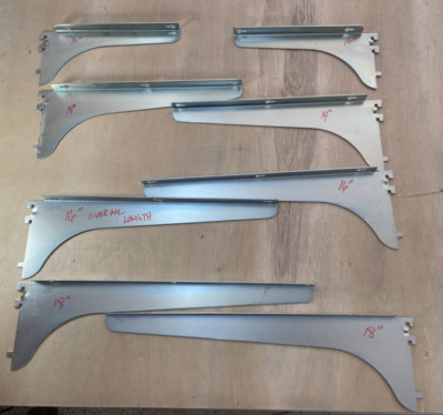 KV 183C 10" ANO RIGHT EXTRA HAND HEAVY DUTY BRACKETS Lot 309-30 | eBay