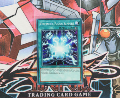 YuGiOh Spell Cybernetic Fusion Support LEDD-ENB13 Common | eBay