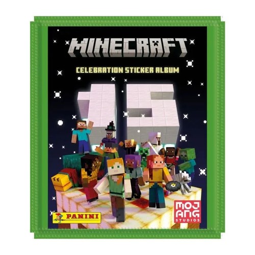 2024 Panini Minecraft Celebration Factory Sealed Sticker Pack | eBay