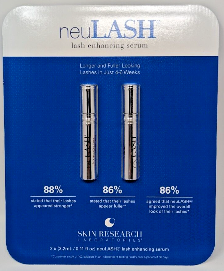 NEW Sealed NeuLASH Lash Enhancing Serum Pack of 2 X (3.2 ml) Free Ship ...