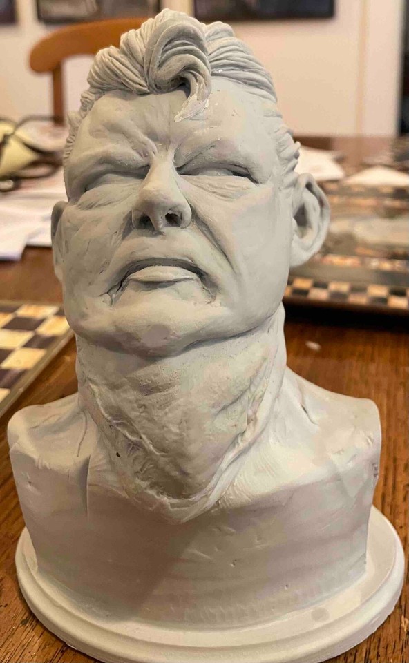 Rare George Lucas Resin Bust - 1 of only 10 produced | eBay