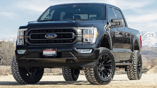 20x9" Fuel Wheels D804 Flame 6 Blackout Off-Road Rims(5pcs) | eBay