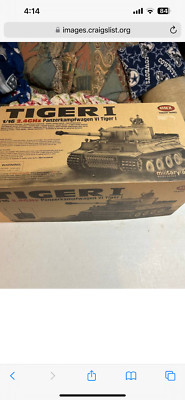 German Tiger 1 Taigen Tank 1/16 metal RC that fires air soft pellets ...