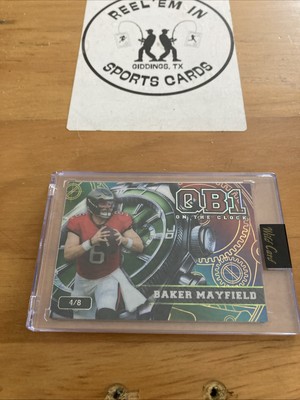 WILD CARD BAKER MAYFIELD QB1 On The Clock! OWC-RB-BM2!..4/8!! | eBay