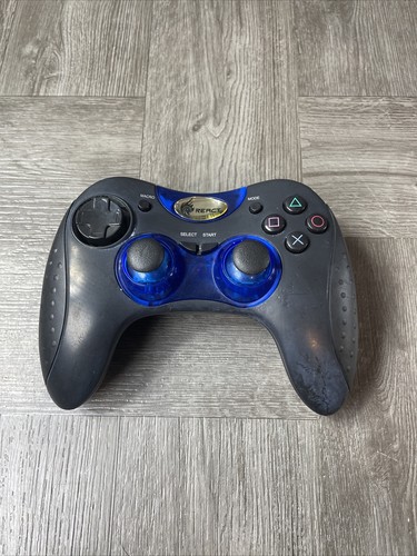 React 2.4GHZ Wireless Controller for PS2 Rechargeable 75' Range ...