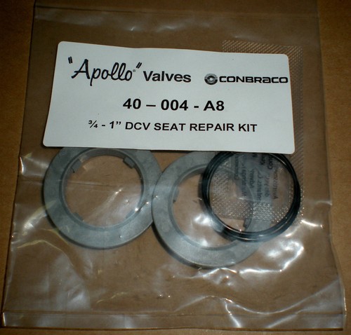 APOLLO CONBRACO 3/4"-1" DCV DC40 DOUBLE CHECK VALVE SEAT REPAIR KIT 40 ...